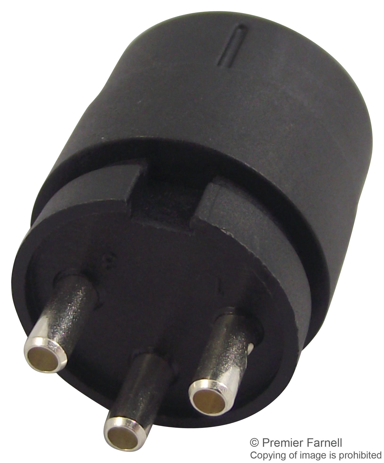 09 0305 00 03 - Binder - Circular Connector, 680 Series, Cable Mount Plug