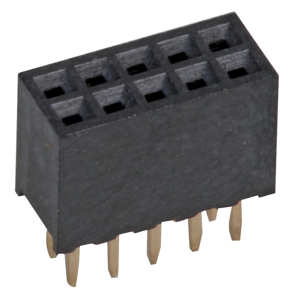 2200SB-10G-A1 - Multicomp Pro - PCB Receptacle, Board-to-Board, 1.27 mm