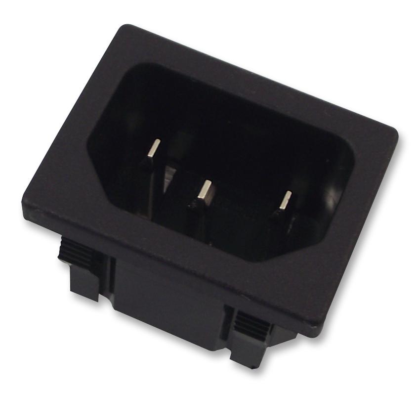 2139 - Multicomp - IEC Power Connector, IEC C14 Inlet, 15 A