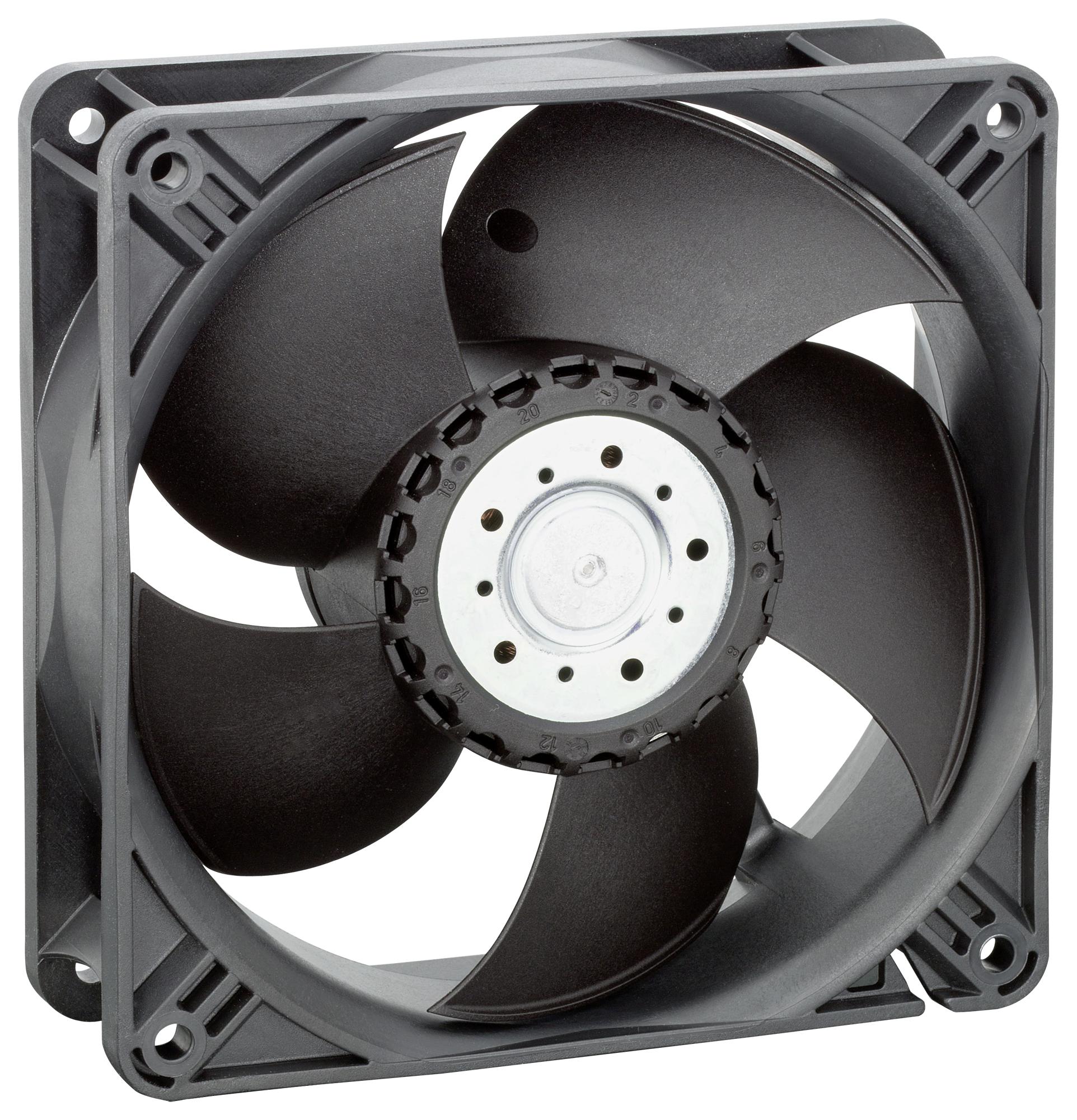 4414M - Ebm-papst - DC Axial Fan, 24 V, Square