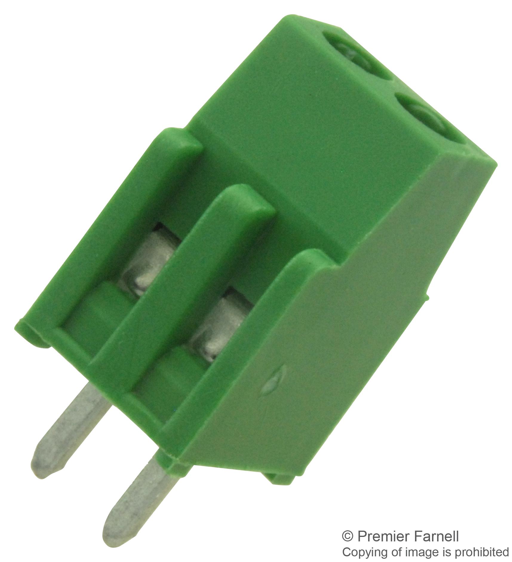 282834-2 - Buchanan - Te Connectivity - Wire-To-Board Terminal Block, 2 ...