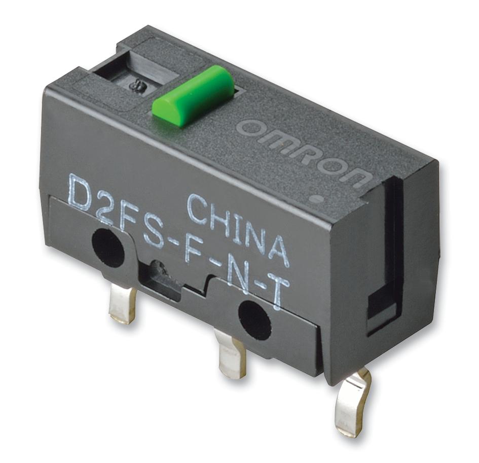 D2FS-F-N-T - Omron Electronic Components - Microswitch, Ultra Subminiature, Pin Plunger