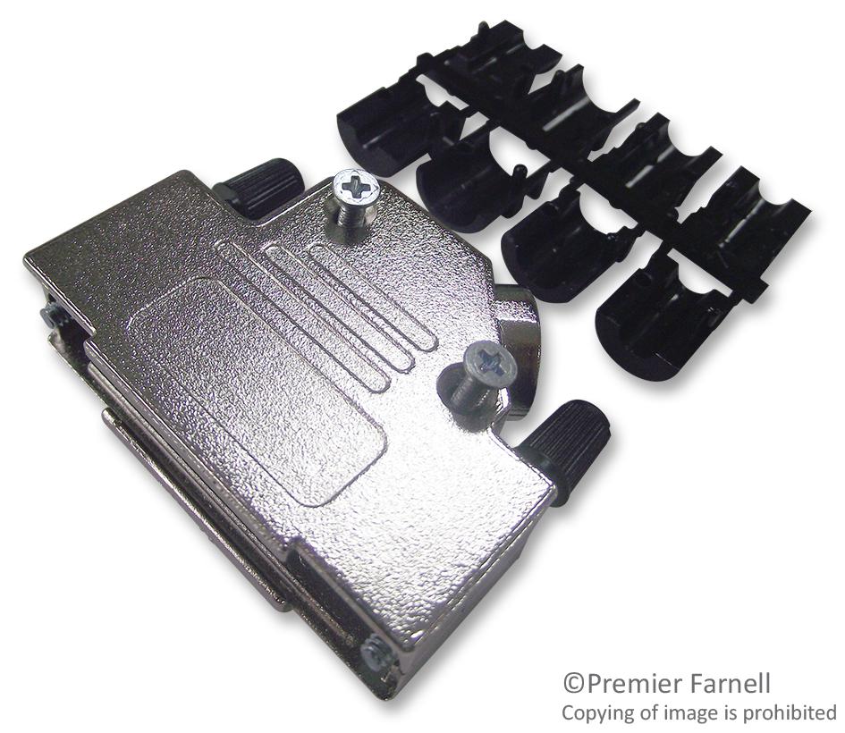 DVZK25-K - Ossi - D Sub Backshell, Shielded, DVZK