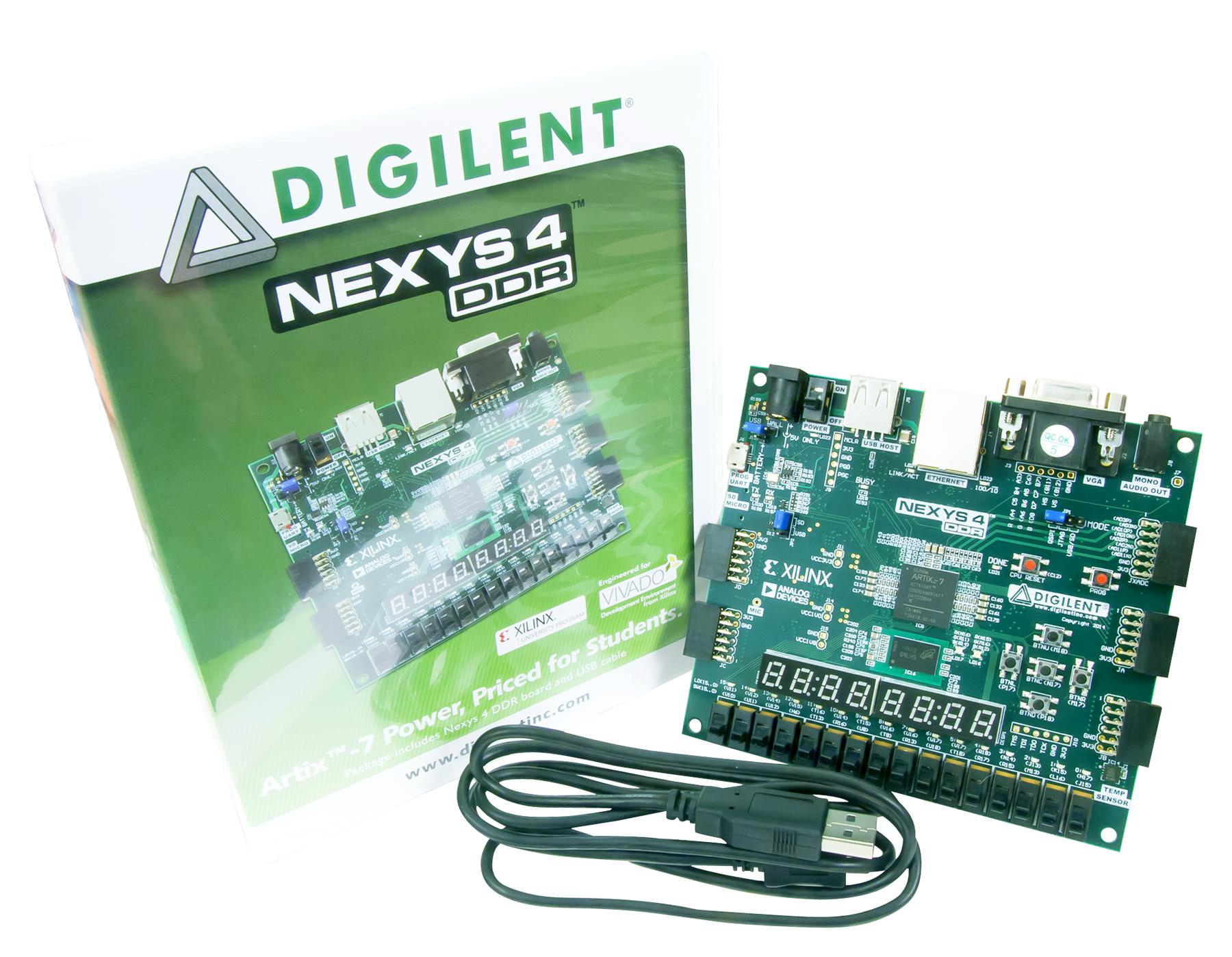 410-292 - Digilent - Development Board, FPGA, Nexys A7