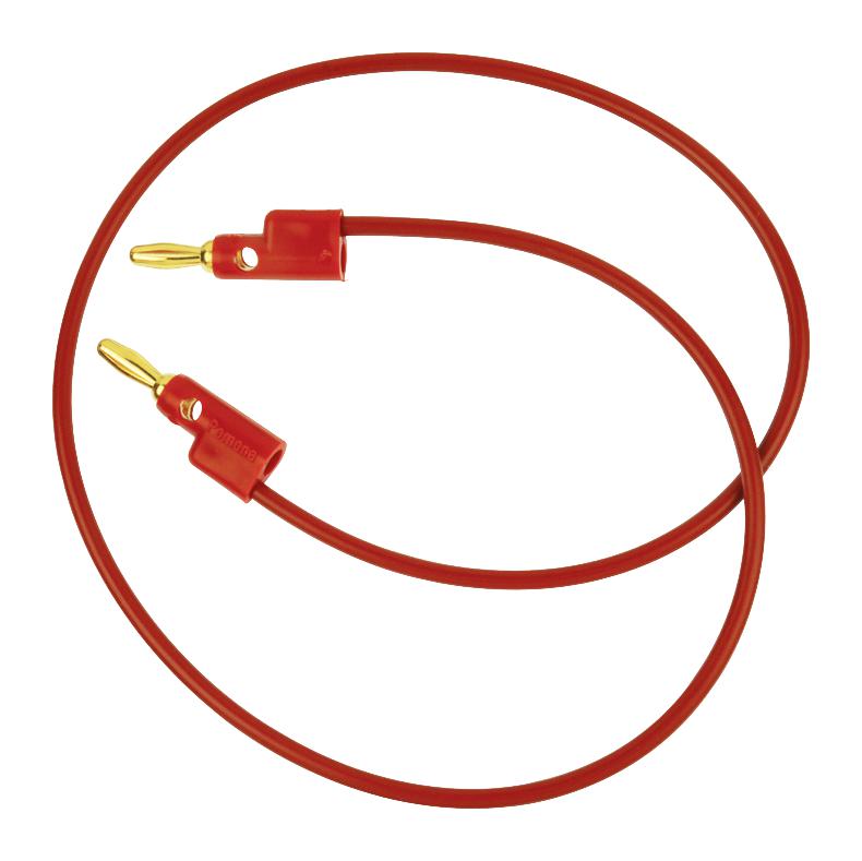 2948-24-2 - Pomona - Test Lead, 4mm Banana Plug to 4mm Banana Plug, Red