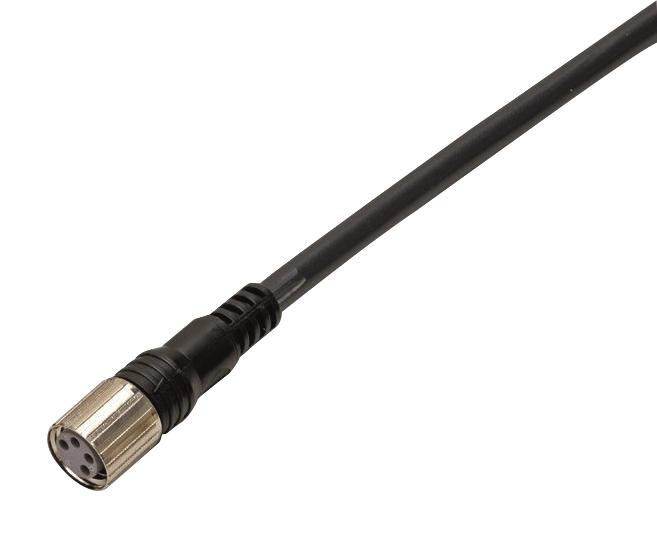XS3F-M8PVC4S5M.1 - Omron Industrial Automation - Sensor Cable, M8 Receptacle, Free End