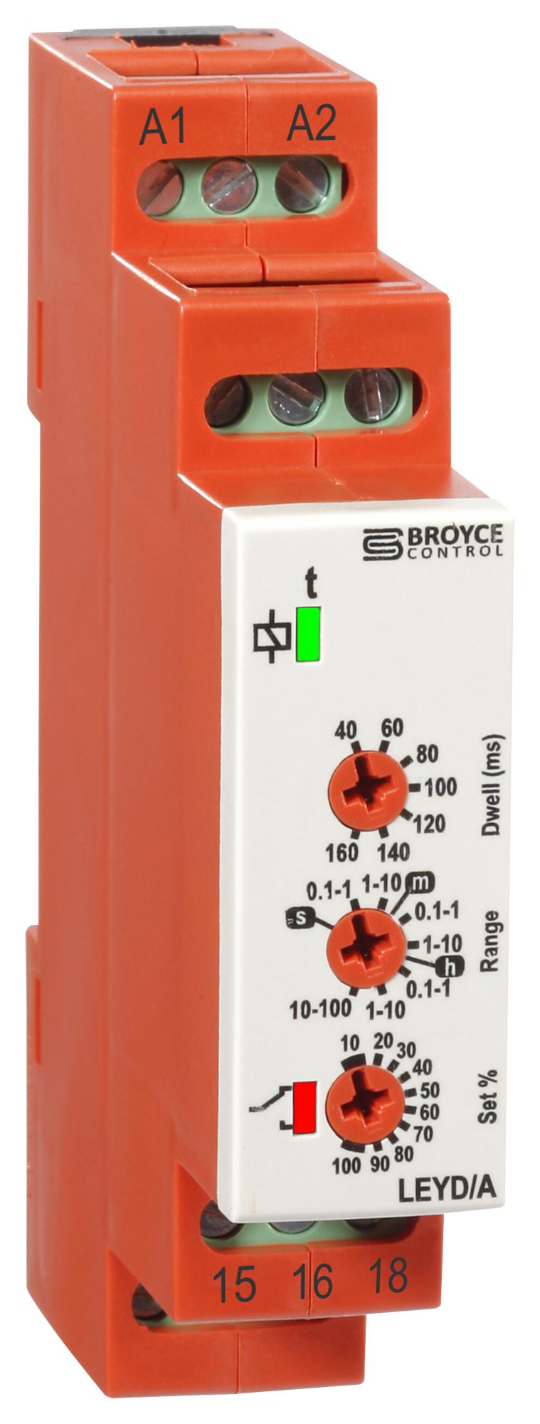 LEYD/A 12-230V AC/DC - Broyce Control - Analogue Timer, LEYD/A, Star-Delta