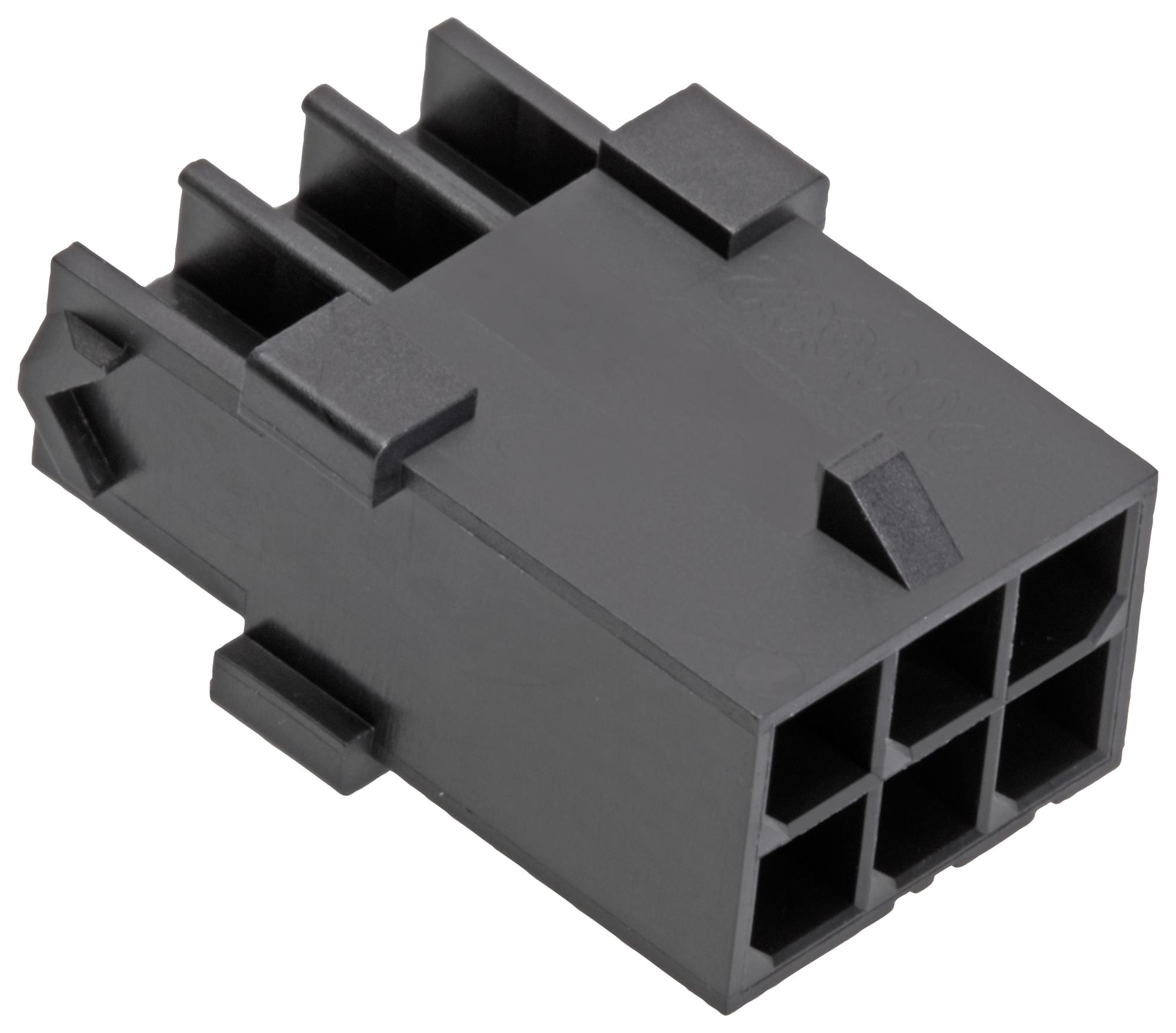 203632-0801 - Molex - Connector Housing, TPA Dual Row, Micro-Fit 3.0 TPA 203632