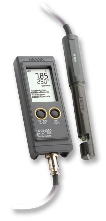 HI-991300N - Hanna Instruments - Conductivity Meter, 0µS/cm to 3999µS ...