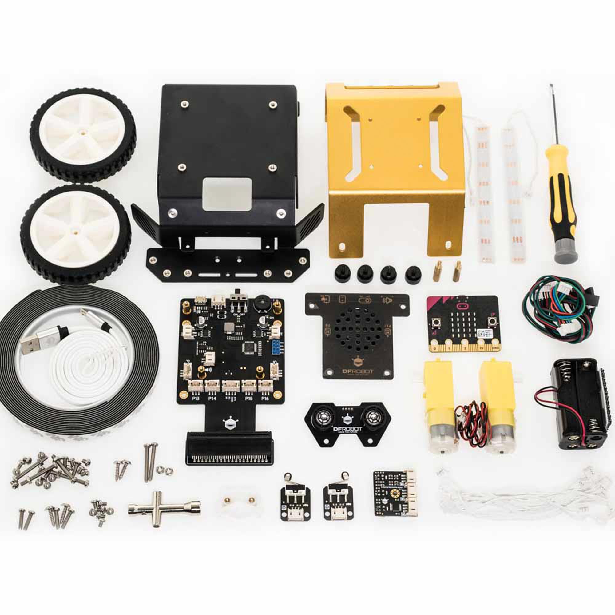 ROB0147 - Dfrobot - Educational & Maker Kit, Max:bot DIY Programmable ...
