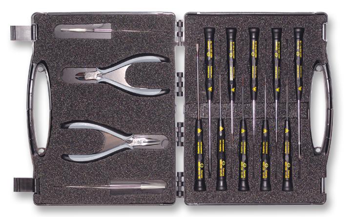 T3707DX - Ck Tools - Electronics Hand Tool Kit supplied in a Strong ...