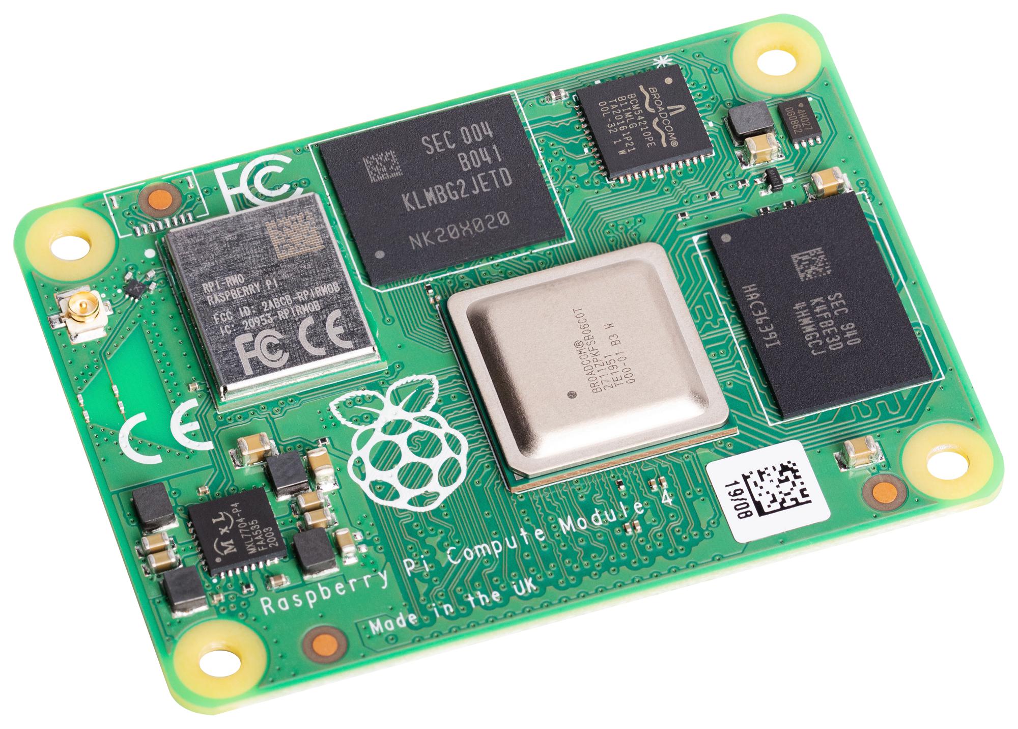 CM4108032 - Raspberry-pi - Raspberry Pi Compute Module 4, BCM2711, ARM ...