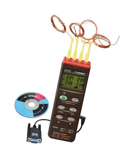 HH309A - Omega - Data Logger, Thermocouple, 4 Channel