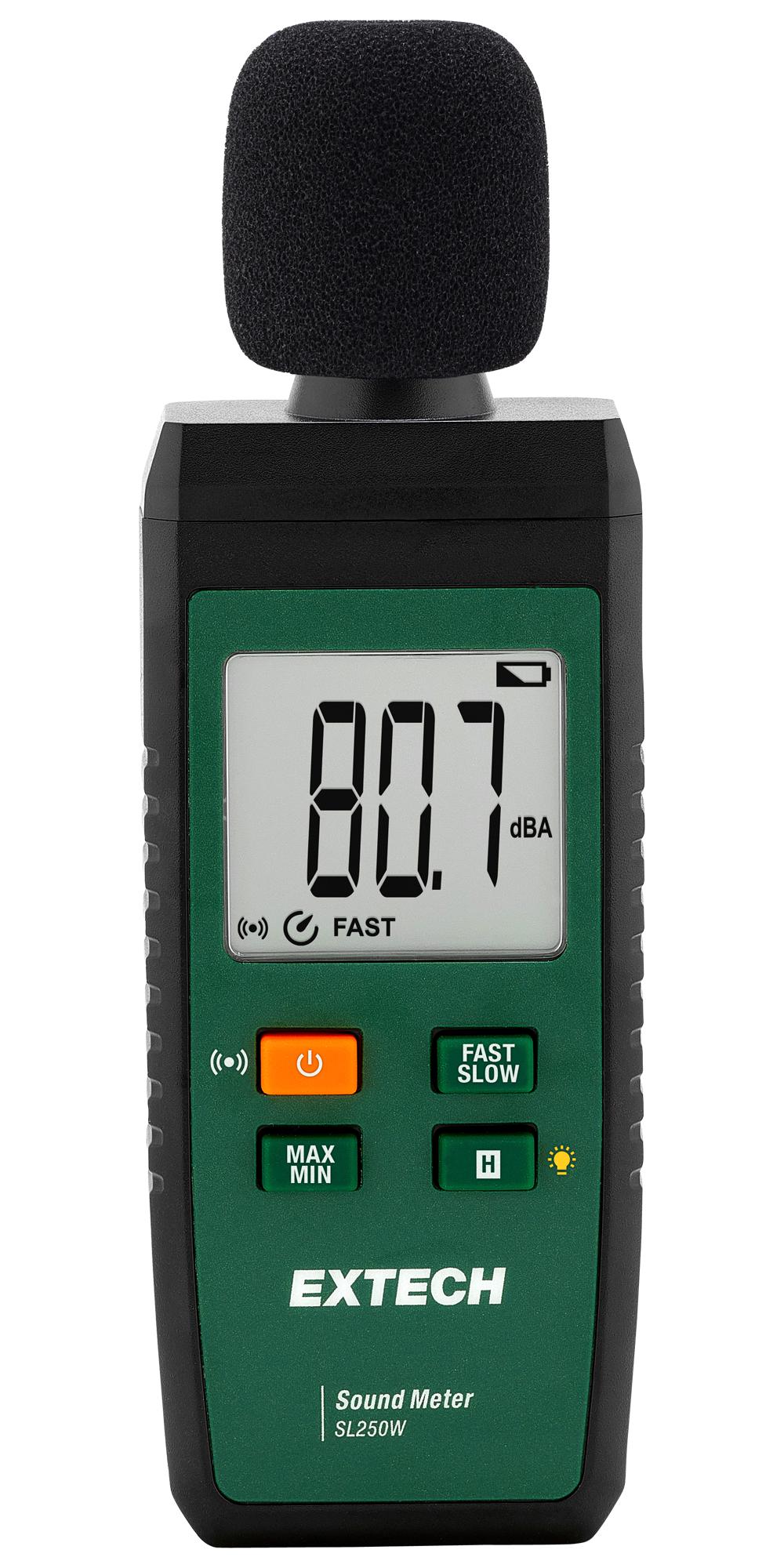 SL250W - Extech Instruments - Sound Level Meter, 30 dB, 130 dB