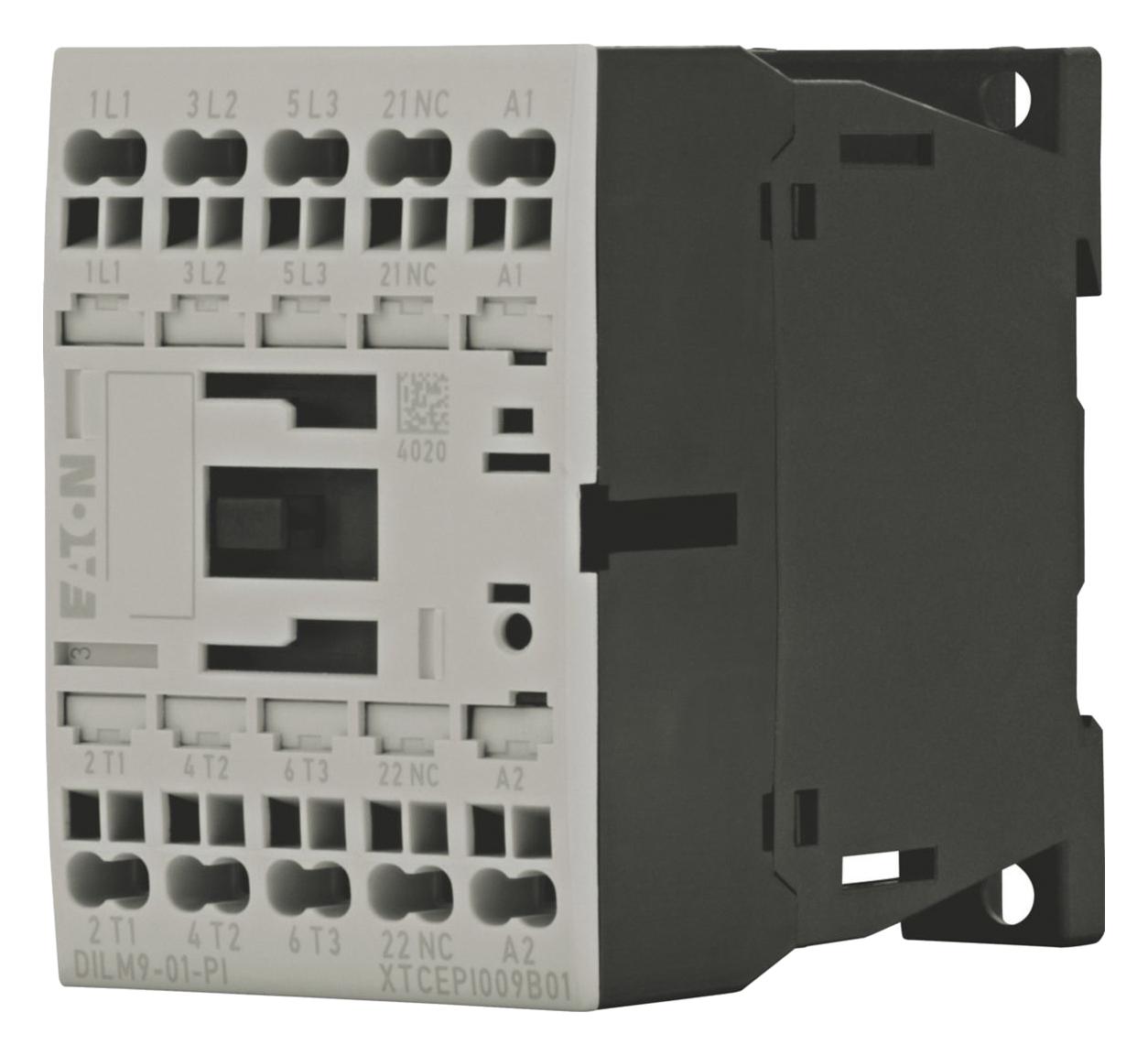 DILM9-01(24VDC)-PI - Eaton Moeller - Contactor, 9 A, DIN Rail