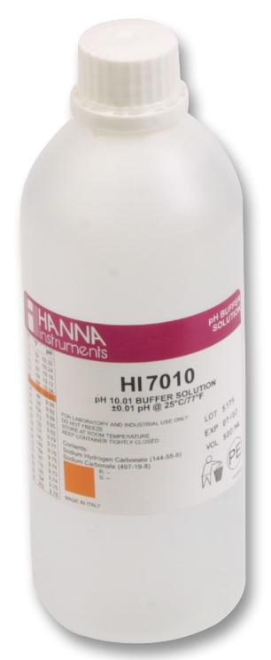 HI-7010L - Hanna Instruments - Solution, pH 10.01 Buffer, Bottle