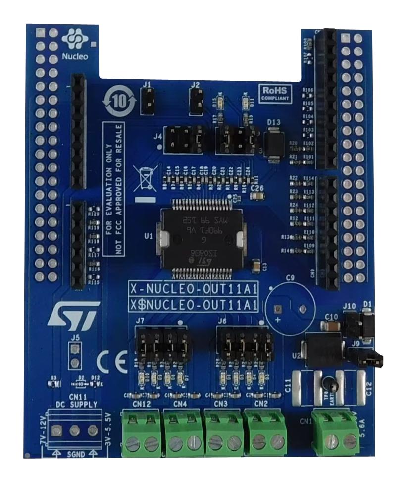 X-NUCLEO-OUT11A1 - Stmicroelectronics - Expansion Board, ISO808TR, STM32 Nucleo Boards