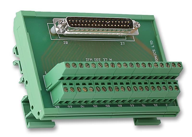 IFM DEE 37 M - M Jay - Terminal Block Interface, D Sub 37 Position Plug ...