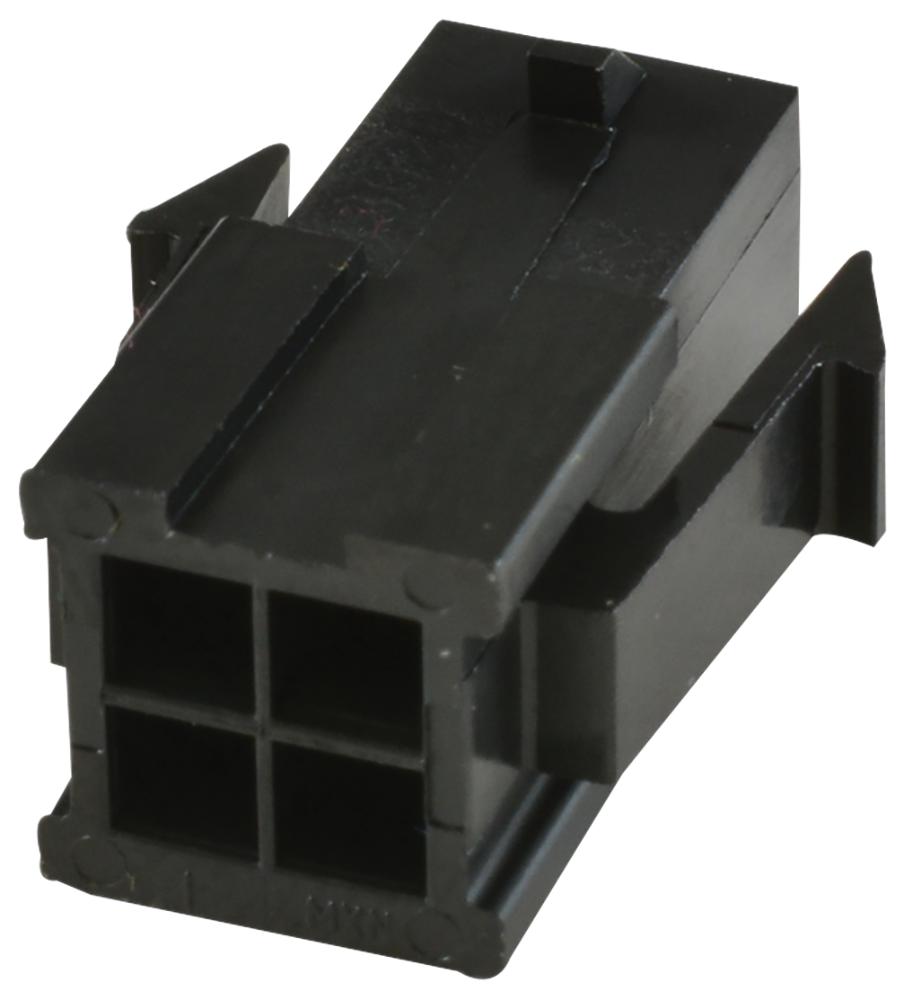 43020-0400 - Molex - Connector Housing, Dual Row, Panel Mount