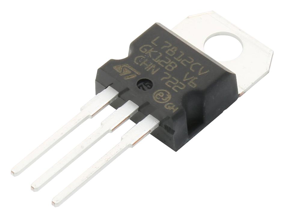 L7812CV - Stmicroelectronics - Linear Voltage Regulator, 7812, Fixed