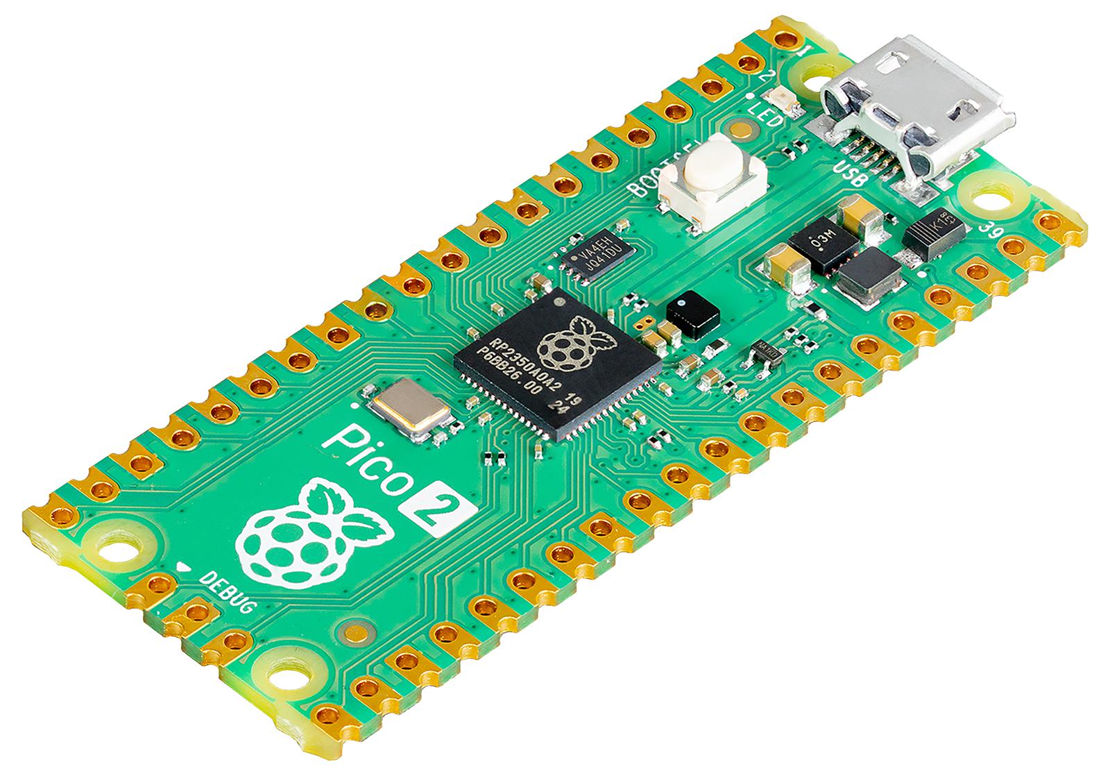 RASPBERRY-PI PICO 2 - Raspberry-pi - Raspberry Pi Pico 2 Board, 32-bit ...