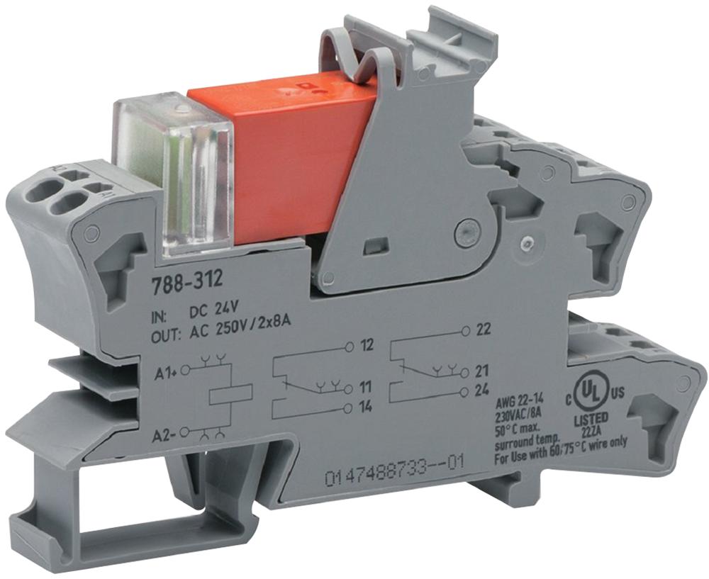 788-311 - Wago - Power Relay, DPDT, 12 VDC