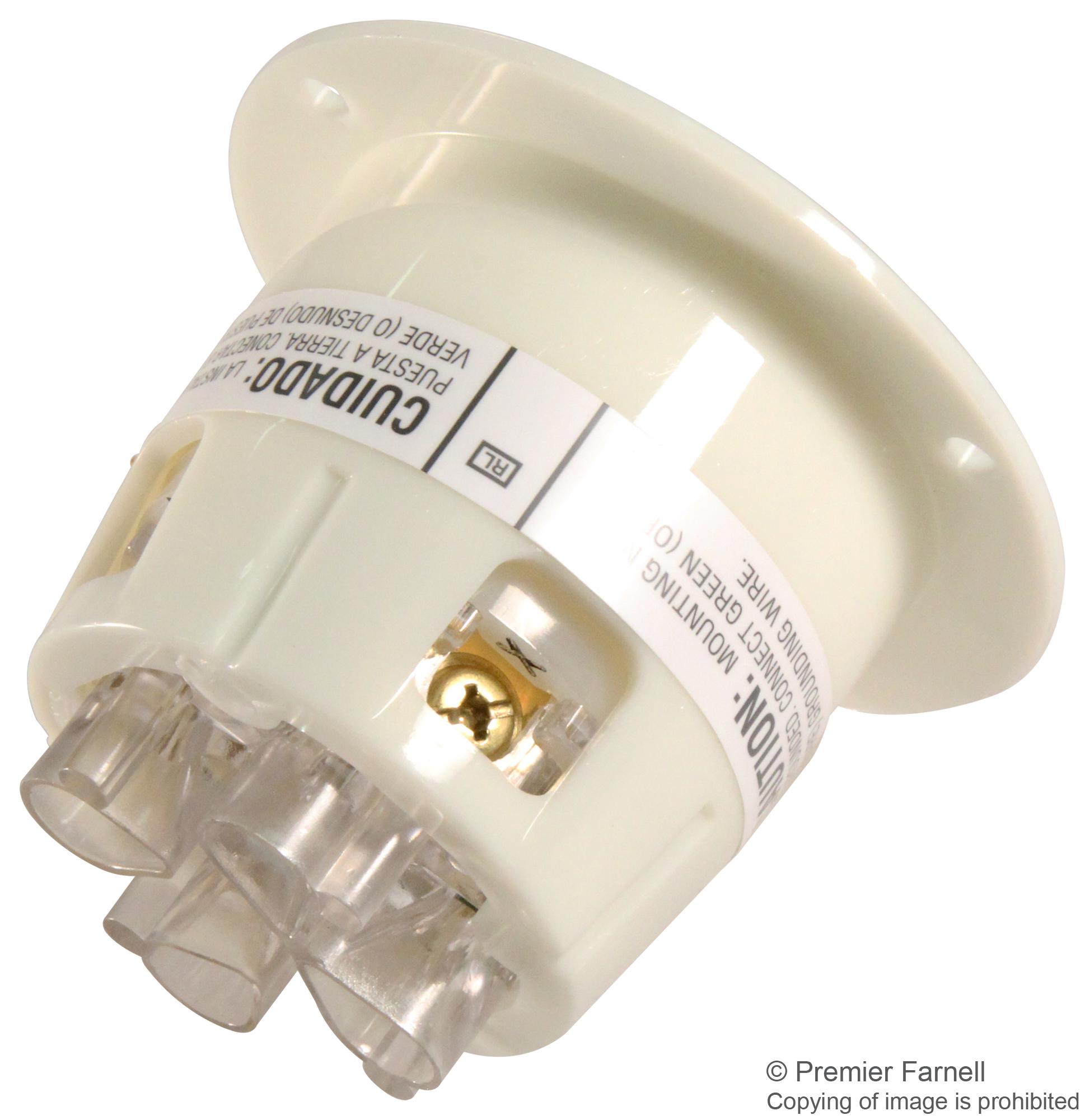 HBL2726 - Hubbell Wiring Devices - CONNECTOR, POWER ENTRY, RECEPTACLE