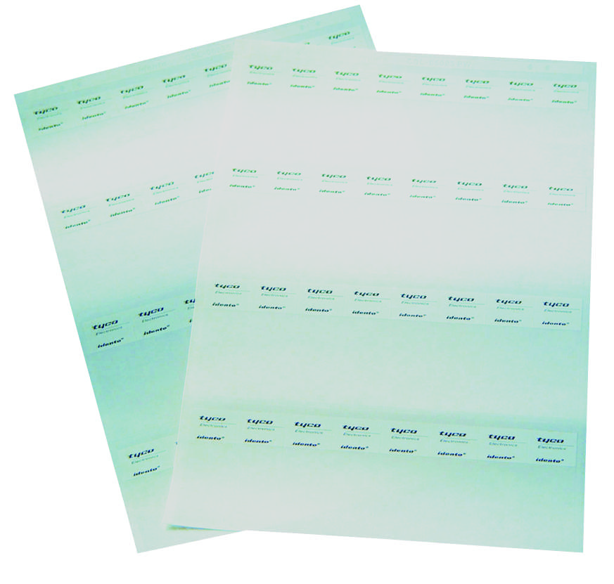 CR-107-LSR - Te Connectivity - LABEL, SELF ADHESIVE, 25.4X33.8MM 49PC