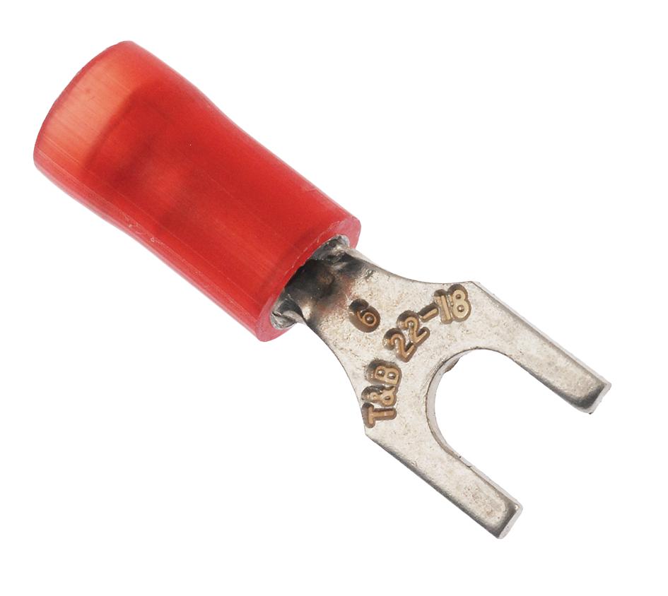 RA18-6F - Abb - Thomas & Betts - TERMINAL, SPADE/FORK, #6
