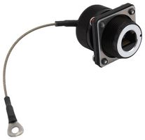 PXM06276FENBKSH BULGIN LIMITED, In-Line Adapter, Cat6a, Flange, w/ Cap ...